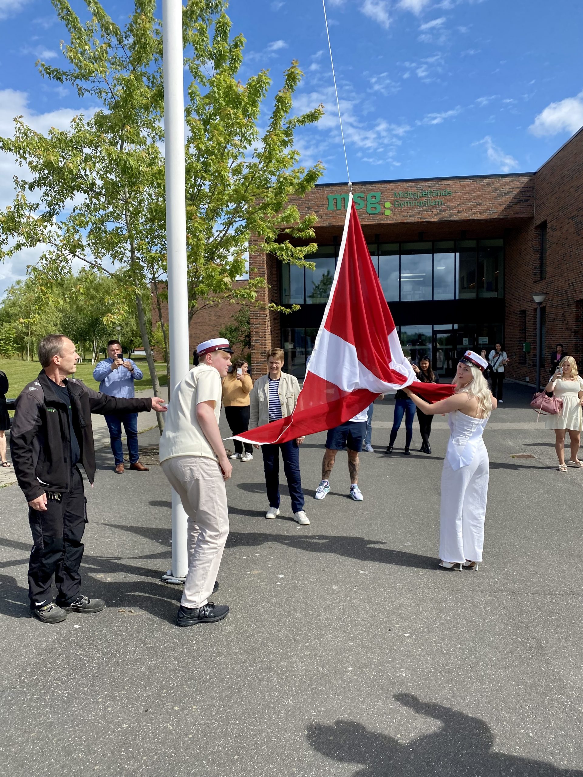 Årets første studenter